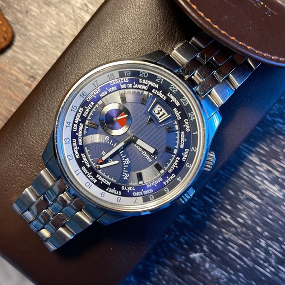 Citizen | Accessories | Citizen Eco Drive World Time Pilots Watch ...